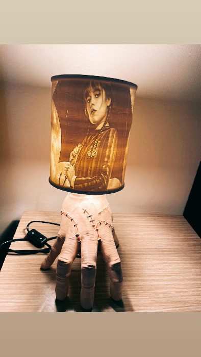 Wednesday lamp :: Kld prints